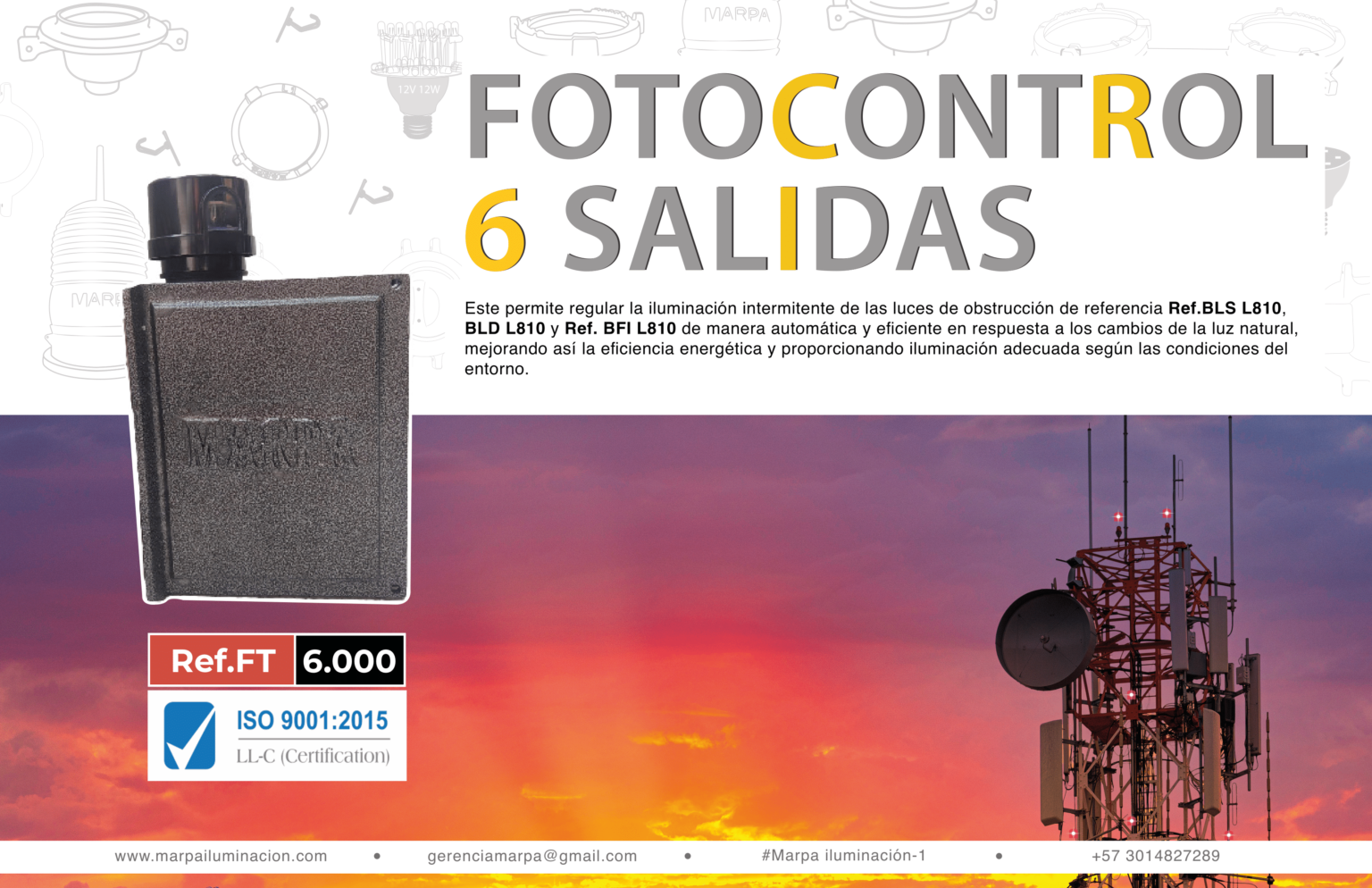 Fotocontrol - MARPA LIGHTING S.A.S